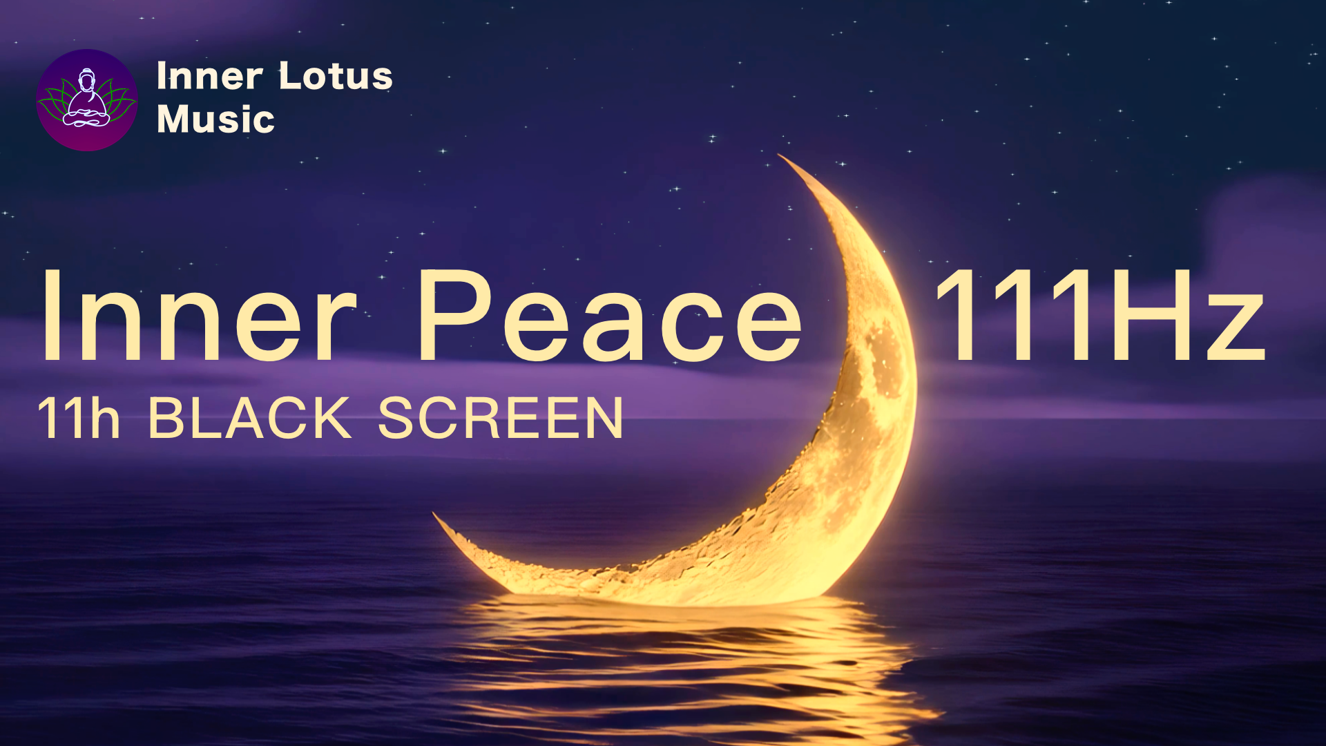111 Hz Inner Peace Sleep Music + Ocean Sounds - Inner Lotus Music®