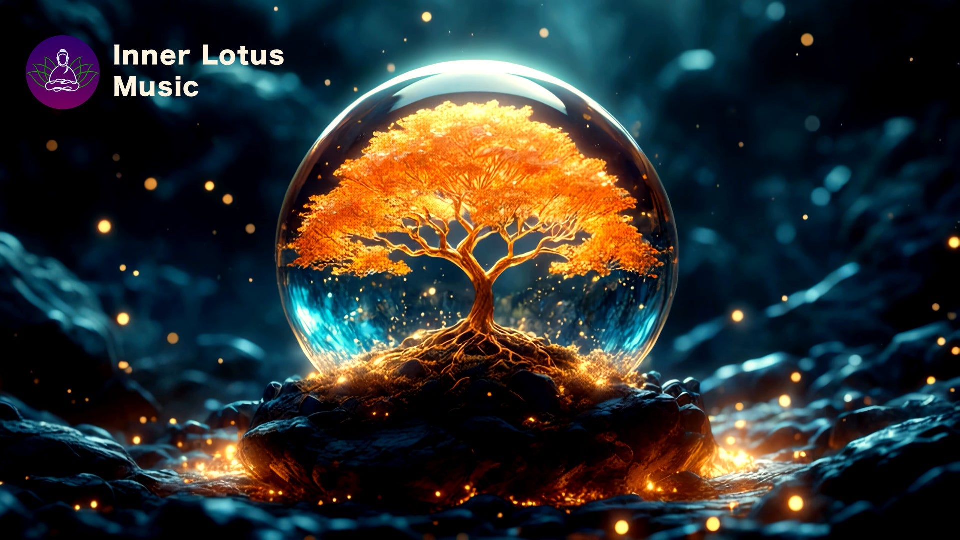 Deep Pain Relief Sleep Music | 174Hz + 1.74Hz Delta – Inner Lotus Music